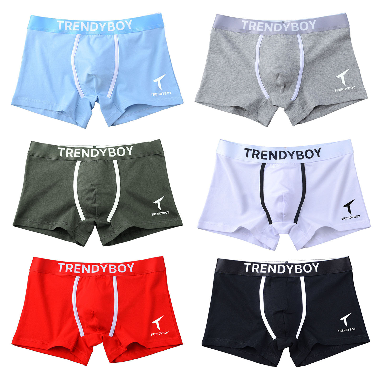 BOXER - SHORTY Hommes été boxeurs protecteur respirant doux intimité ...